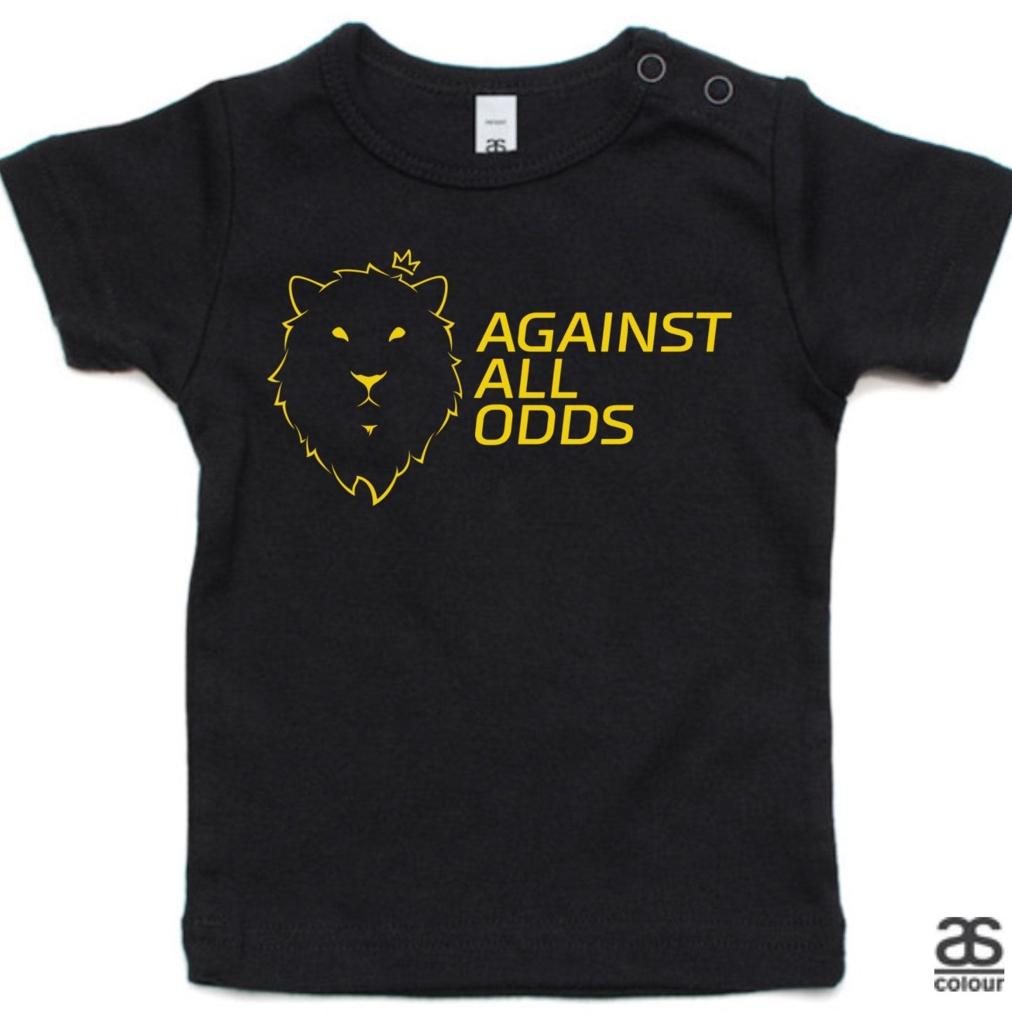 Against All Odds #02 Toddler Tee (GOLD Print) – XNDR KING